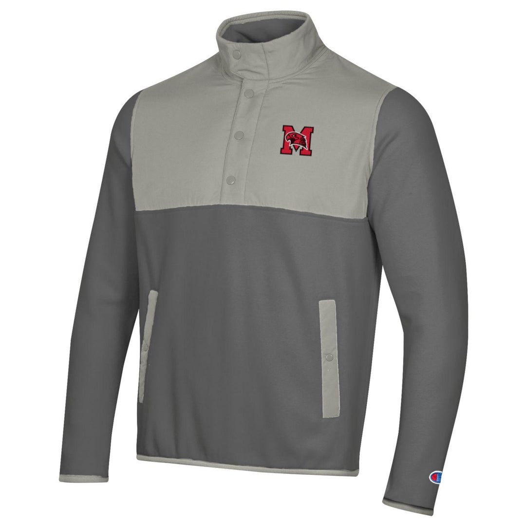 Mens Champion "Explorer" 1/4 Snap Fleece – Marist High School
